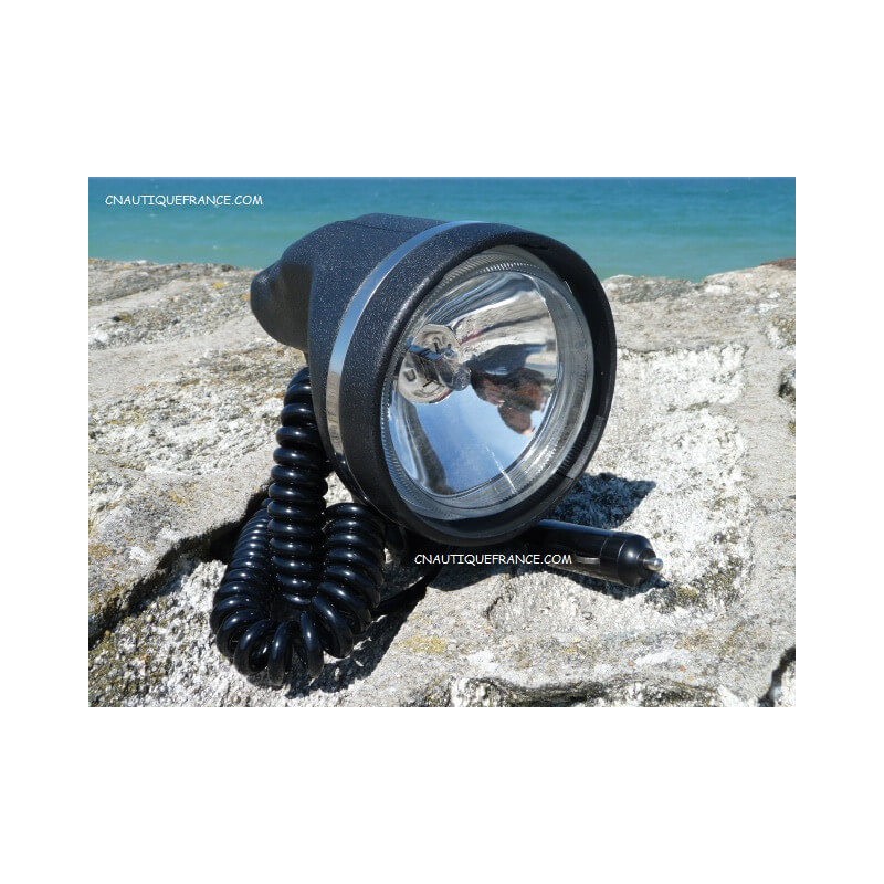 HALOGEN QUARTZ HANDHELD SPOTLIGHT - 55W 12V