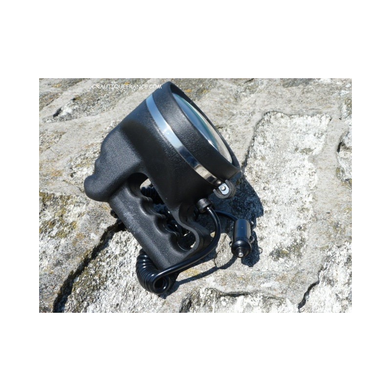HALOGEN QUARTZ HANDHELD SPOTLIGHT - 55W 12V