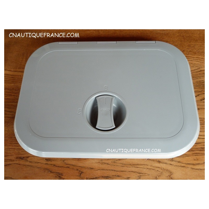 Gray Access Hatch – 270 x 373 mm
