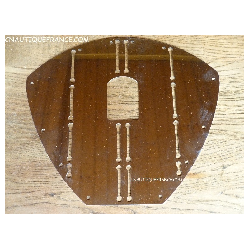 320 x 270 MM STAINLESS STEEL BOW PROTECTOR
