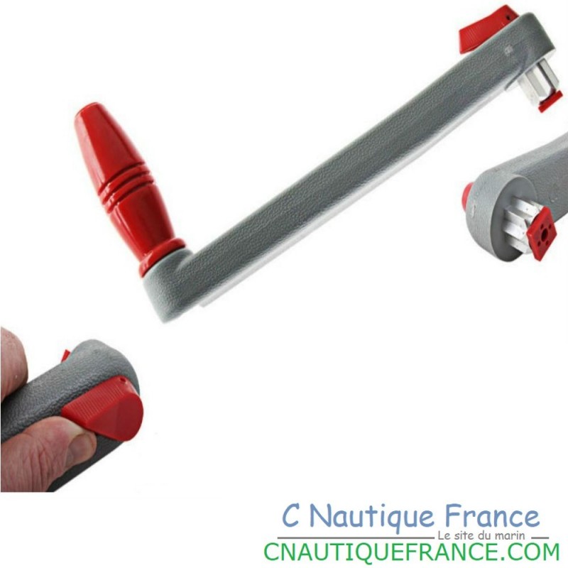 LOCK-IN FLOATING WINCH HANDLE